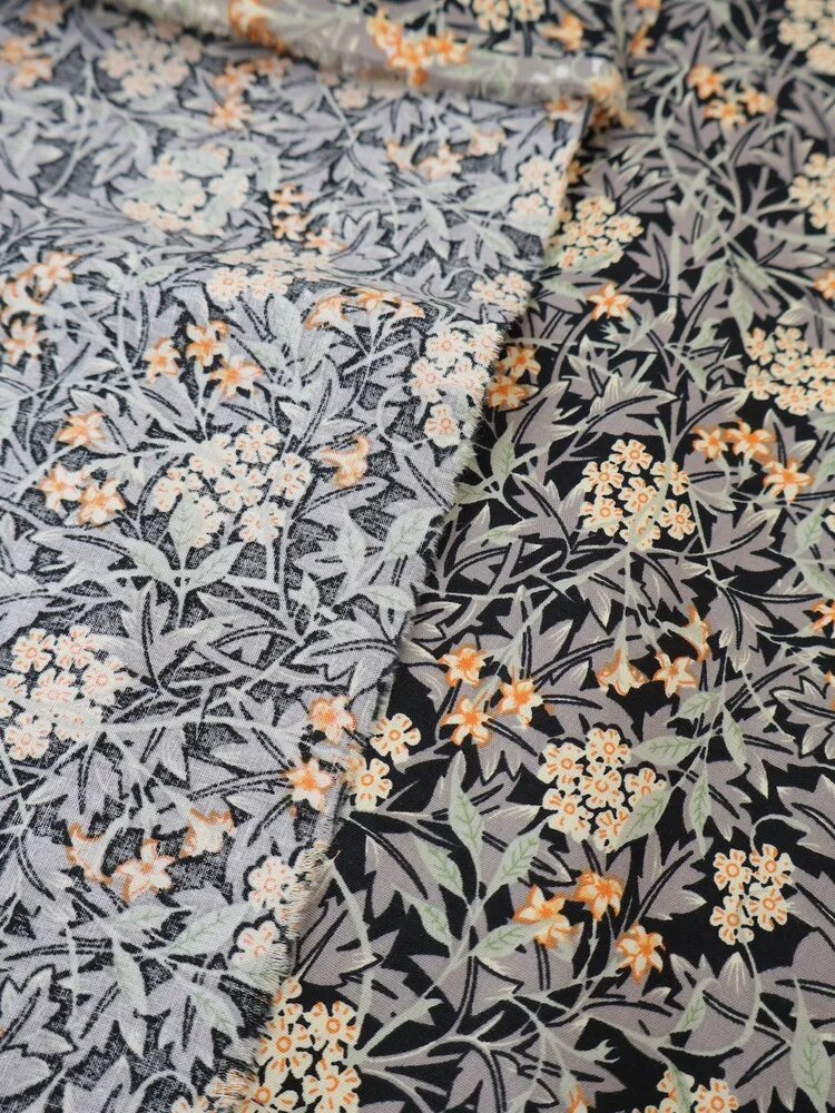 C.C.LOUISE Ткань Morris in Purple принтованная Хлопок 150см ширина для рукоделия — фото 1