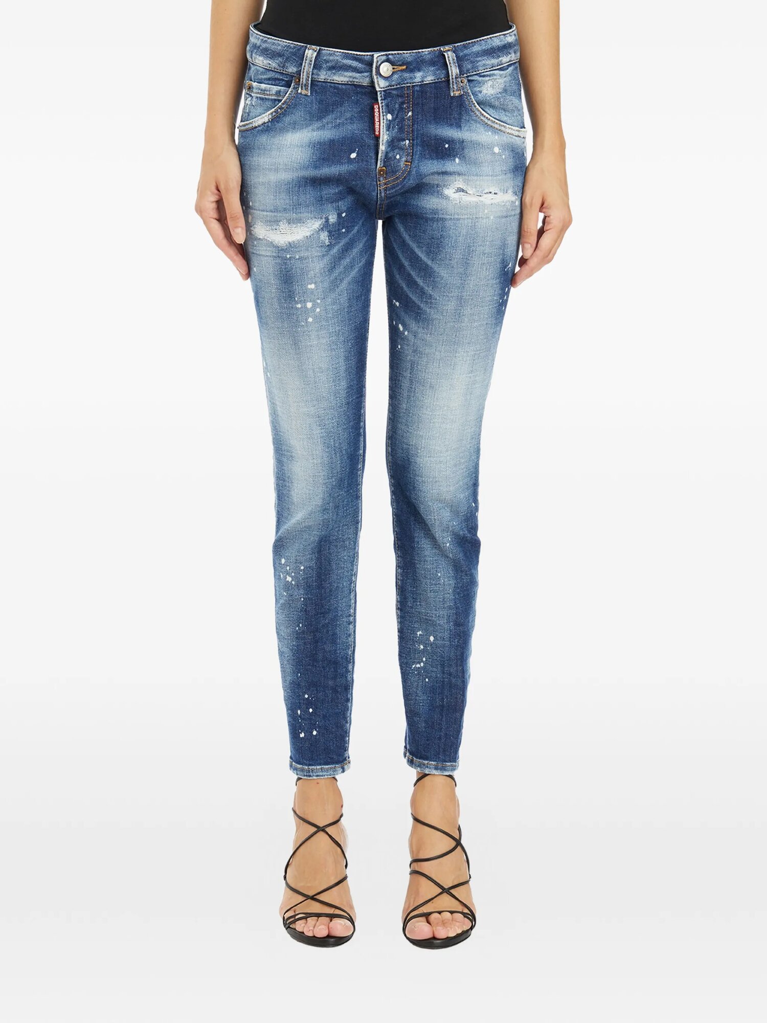 Брюки Distressed trousers