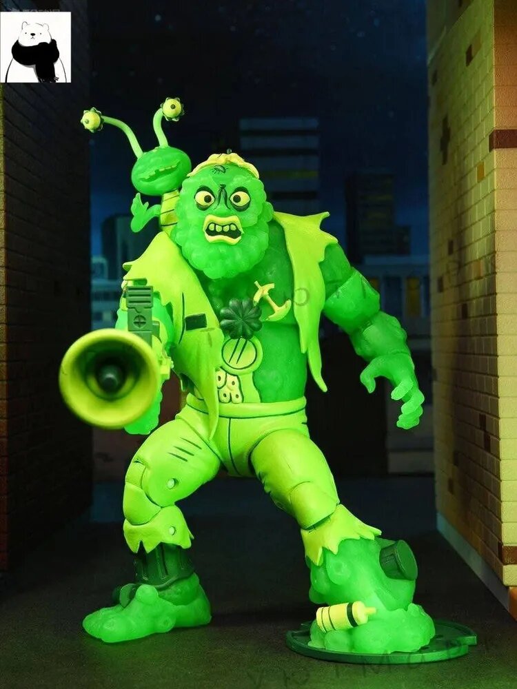 Фигурка Черепашки-ниндзя Мусорщик NECA 54256 Teenage Mutant Ninja Turtles 18 CMMutant из ABS пластика — фото 1