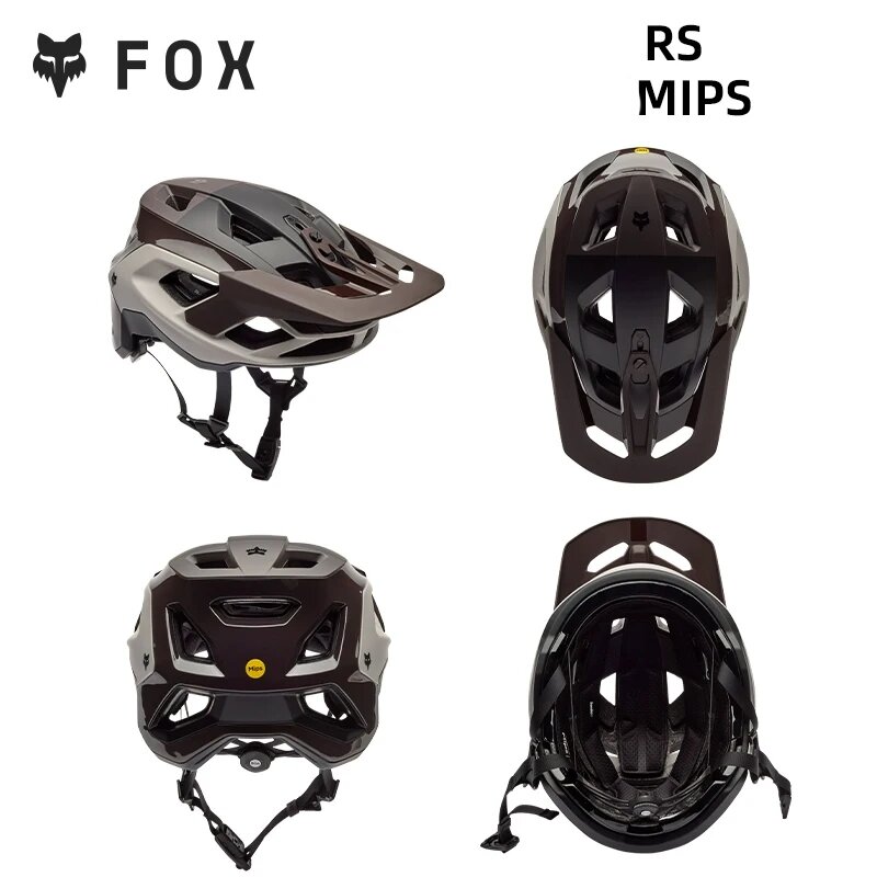 FOX Speedframe 2 Pro & RS шлем для горного велосипеда L, Бежевый, Light Brown