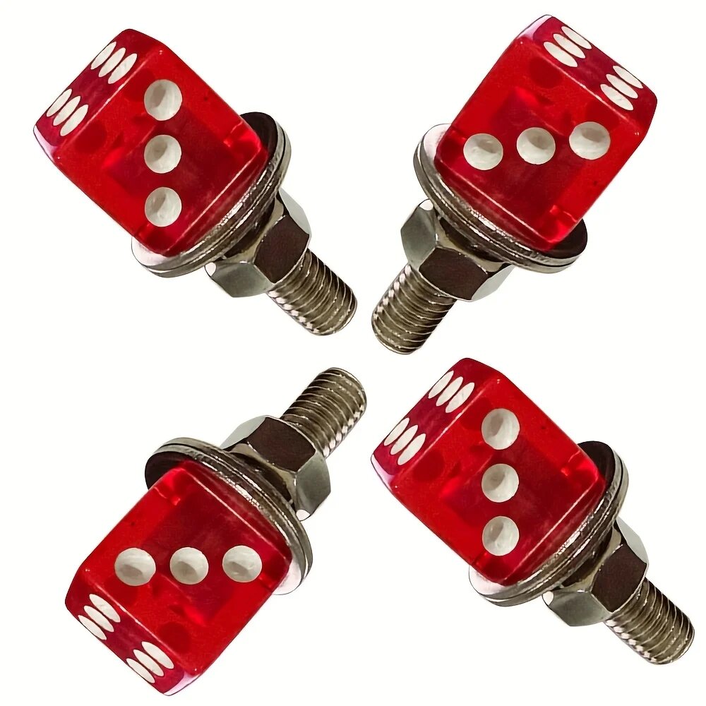 4 шт, винтовые крепления для номерного знака, декоративные модифицированные болты для номерного знака мотоцикла, монтажный комплект, автомобильные аксессуары