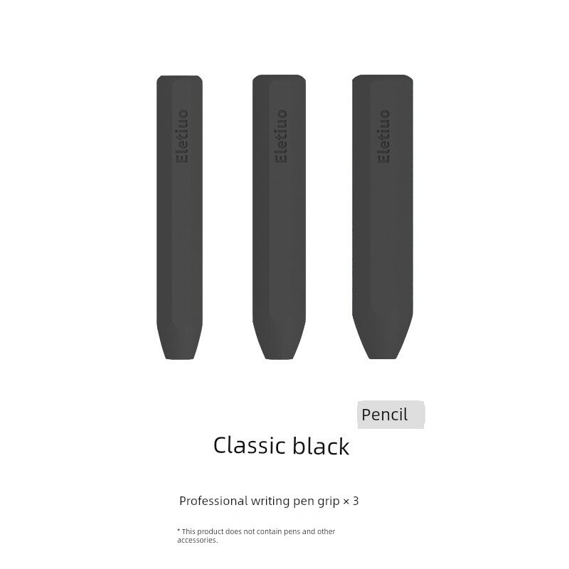 Силиконовый держатель для пера Huawei M-Pencil в виде карандаша, черный цвет для письма