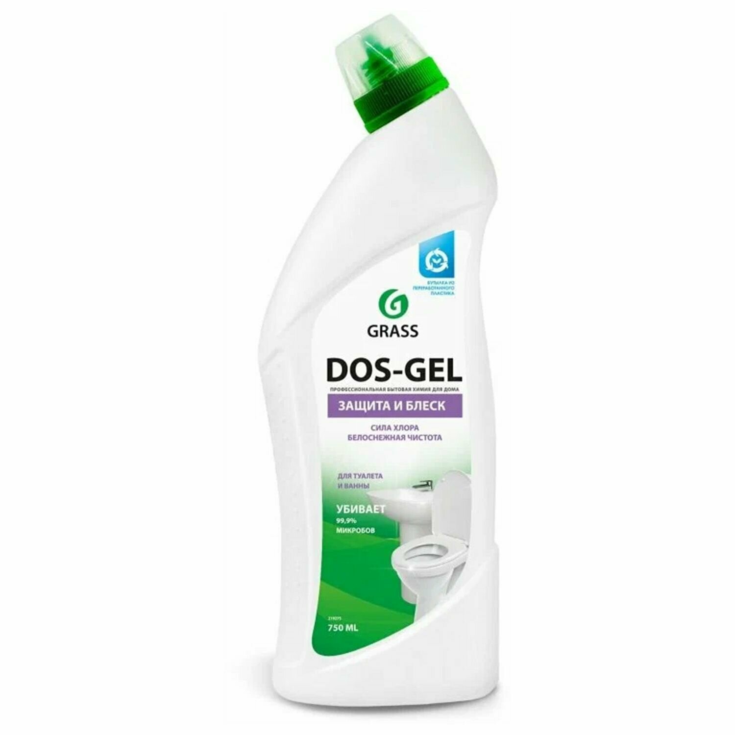 Дезинфицирующий чистящий гель GraSS "Dos Gel" 750мл