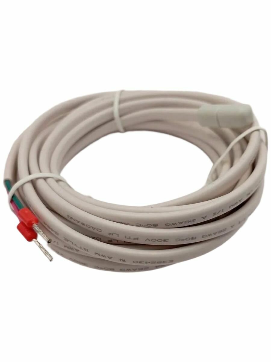 Датчик температуры теплого пола 3 метра 10 kОм, выносной датчик для терморегулятора