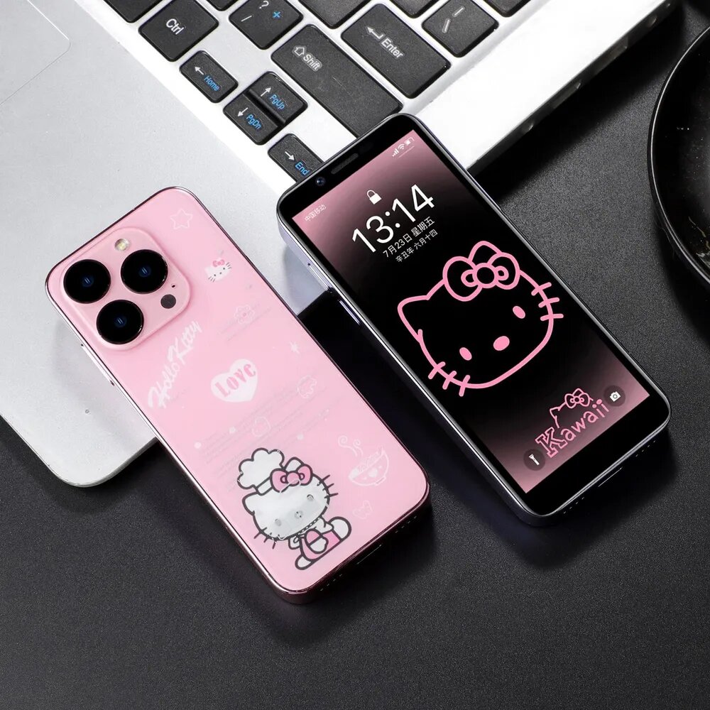 Мобильный телефон, розовый, 4G LTE, Wi-Fi, Bluetooth, 8MP камера, 32GB встроенной памяти