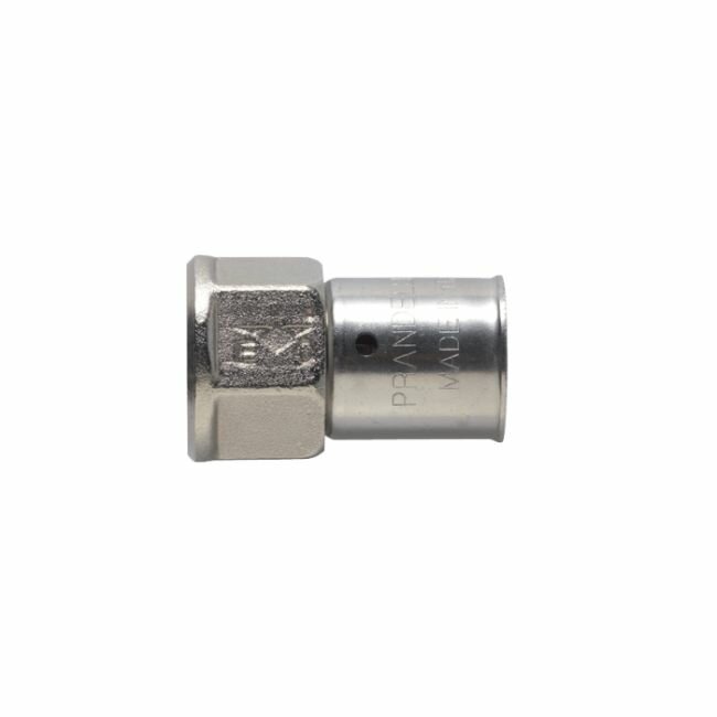 Пресс муфта Prandeli внутр. рез. (16х2,0) х 1/2" для пластиковых труб 109.02.51.6