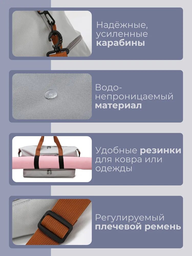 Сумка шоппер, на плечо — фото 1