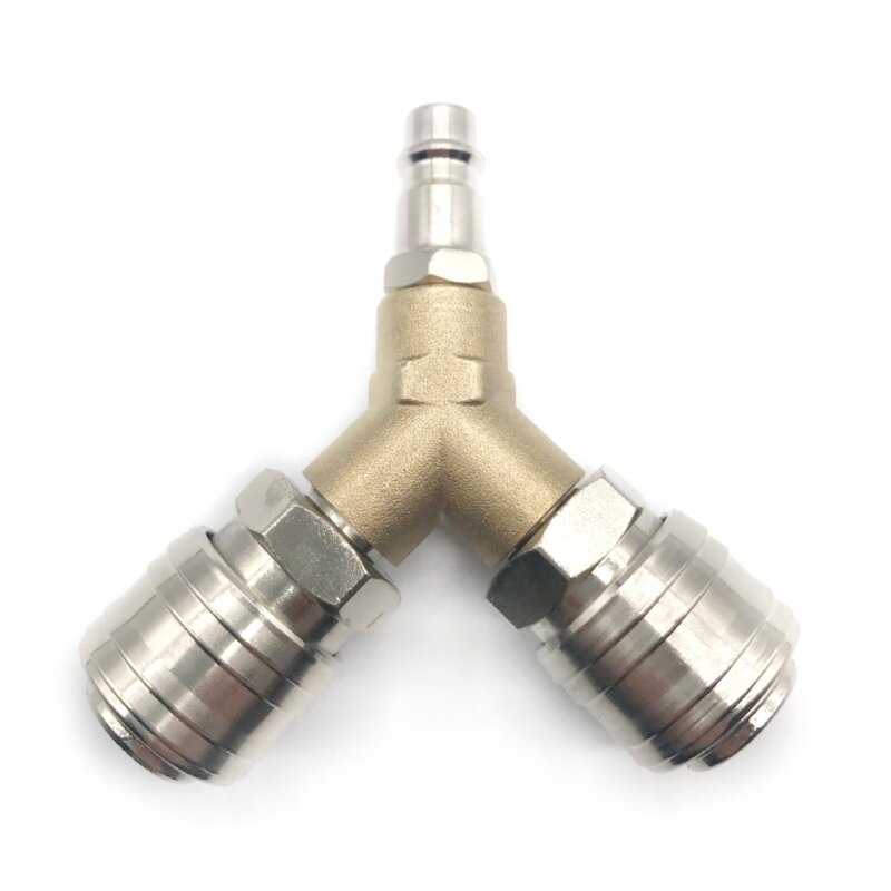 Распределитель сжатого воздуха NW 7.2 1/4AG Распределитель сжатого воздуха с двумя Муфтами Муфта для сжатого воздуха Прочная