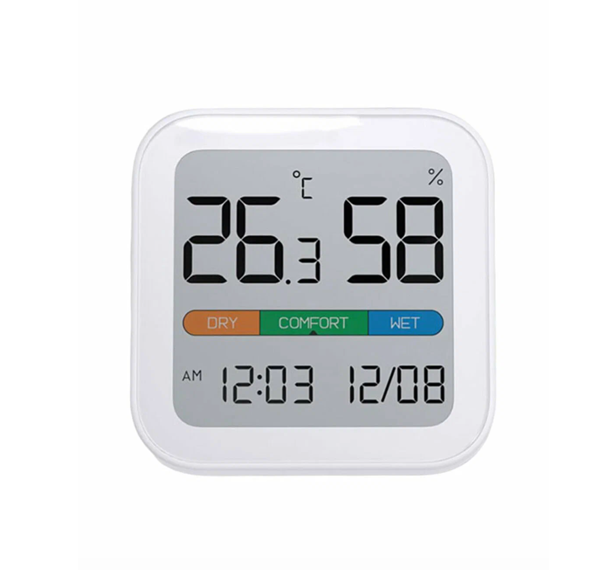 Метеостанция Xiaomi MIIIW Comfort Temperature And Humidity Clock S210 MW22S06