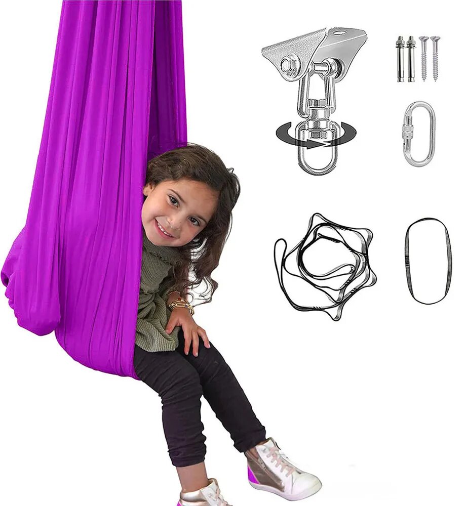 Дети Полотно для воздушной гимнастики 280cm x150cm