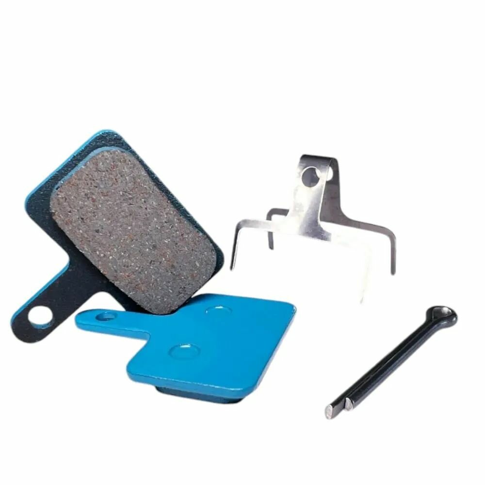 Керамические тормозные колодки для электросамоката Kugoo F3 Pro Max, синие, замена изношенных элементов тормозной системы