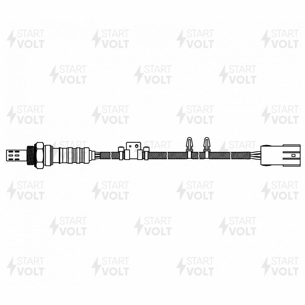 STARTVOLT датчик кислорода MAZDA 6 (07-) 1.8I/2.0I после катализатора VSOS3010