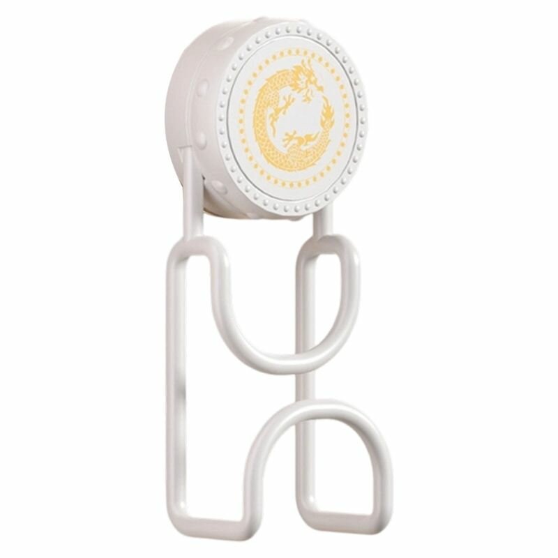 (1 шт.) Крючок-присоска для ванной комнаты под таз белый