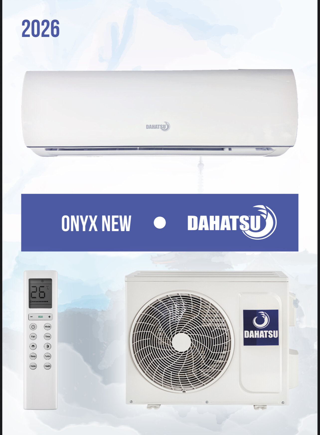 Сплит-система Dahatsu Onyx DH-09T 25 кв м on\off