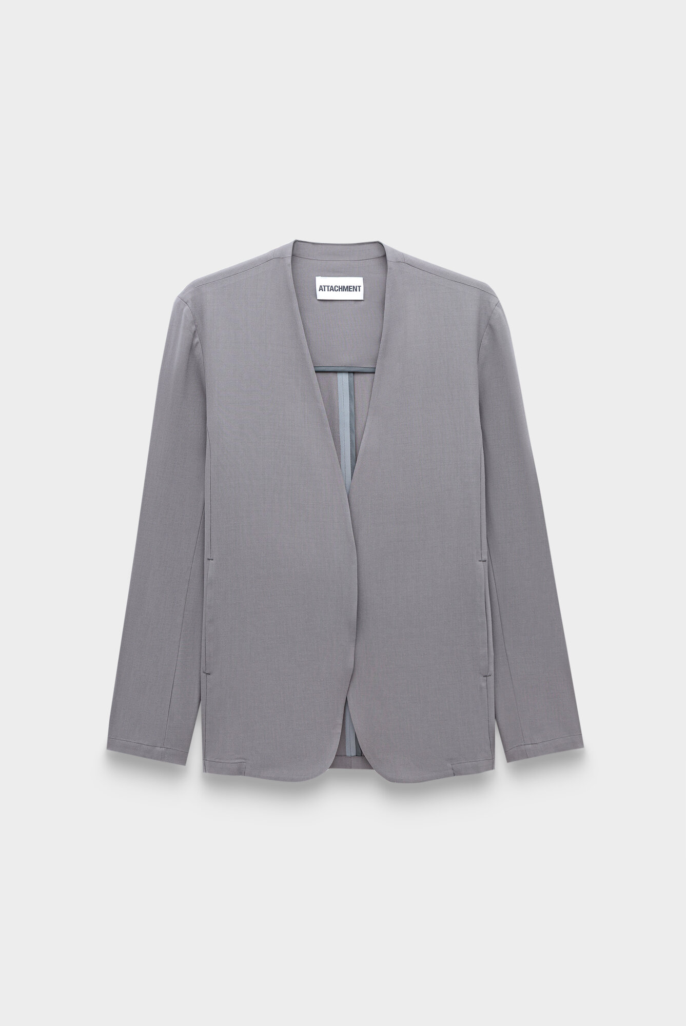 Пиджак Attachment jacket ag61-036 gray для мужчин цвет серый размер 50