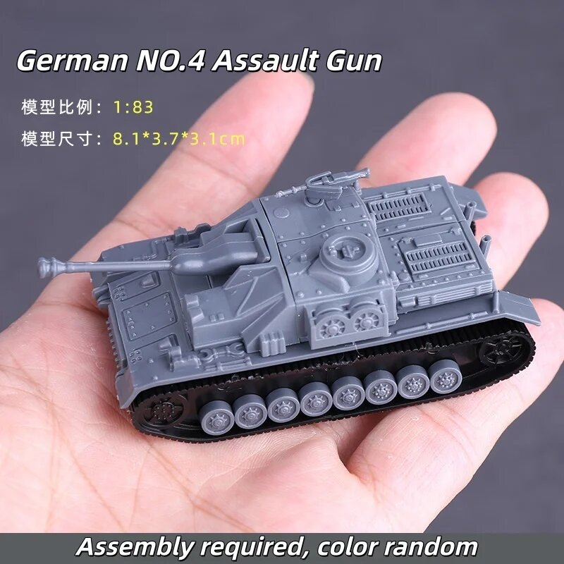 Конструктор танка German No.4 Assault Gun 1:83