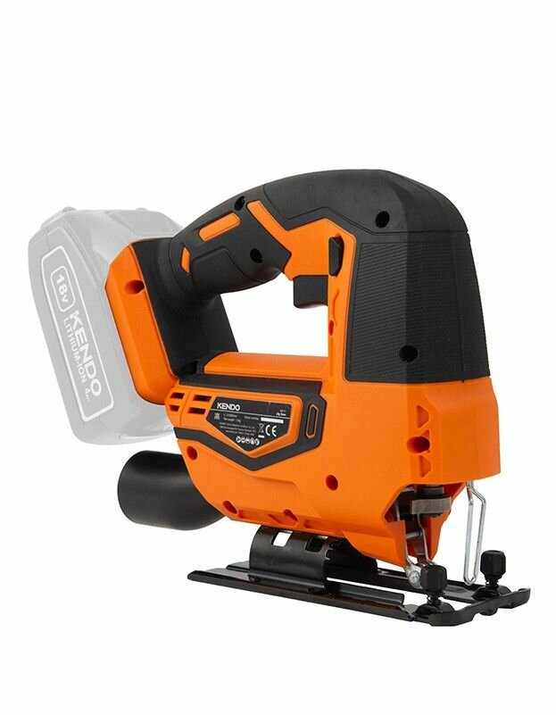 Лобзик аккумуляторный KENDO 96011, 18В Li-lon без АКБ и ЗУ, 2500 об./мин