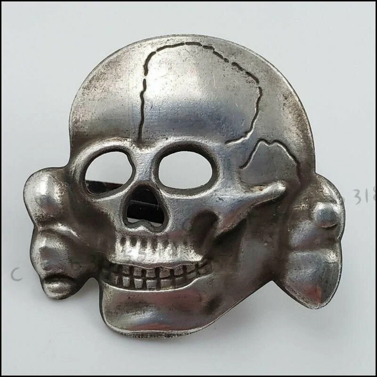 Значок коллекционный, Брошь в виде черепа, значок-цветок на лацкан, булавка.