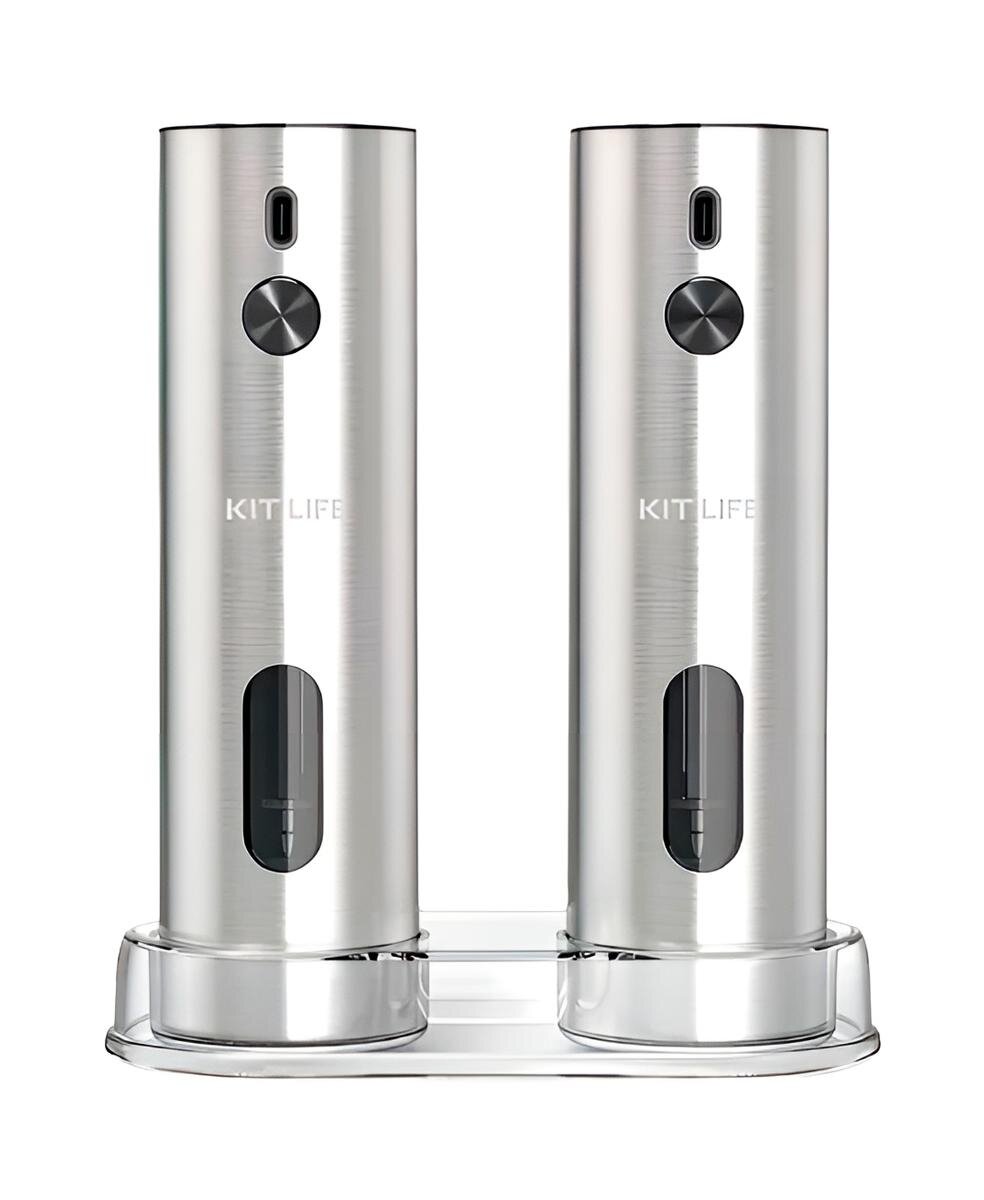 Набор электрических мельниц Kit Life Electric Grinder Set (KTYMQ01) EU Silver