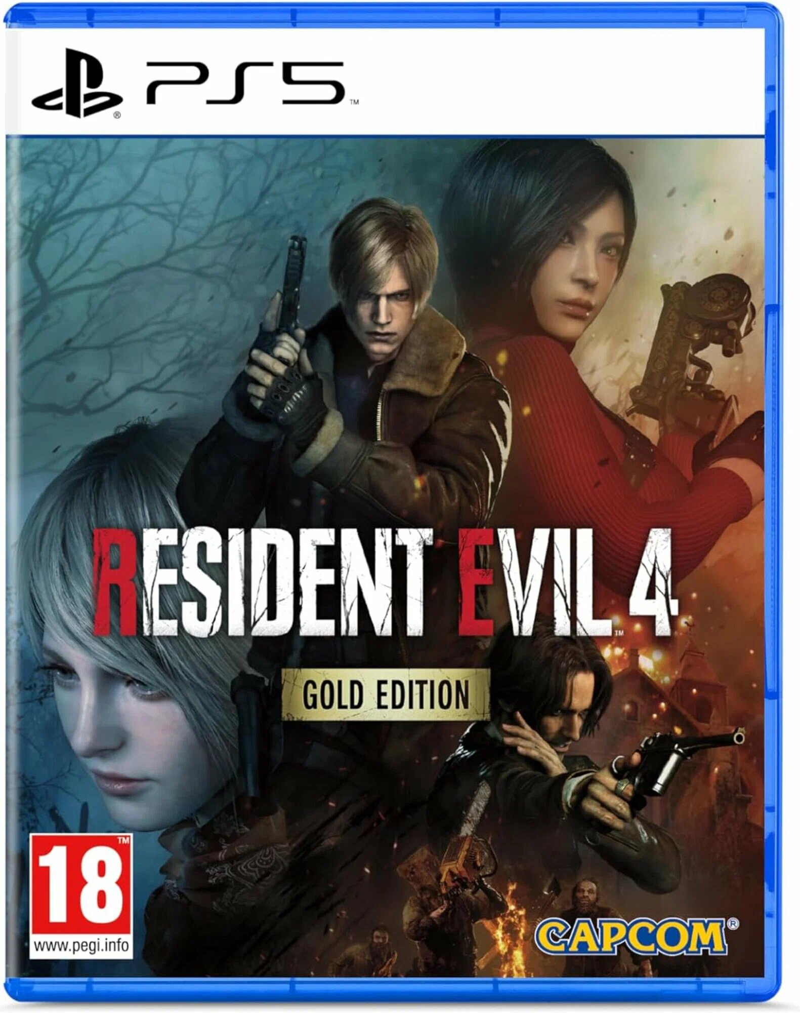 Игра Resident Evil 4 Remake: Gold Edition для PlayStation 5 (полностью на русском языке)