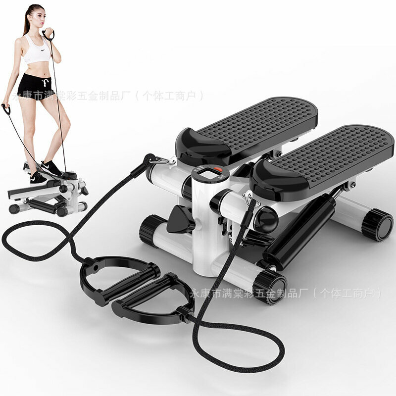 Поворотный степпер HyperFit Supertrainer G-90/ Министеппер с эспандерами