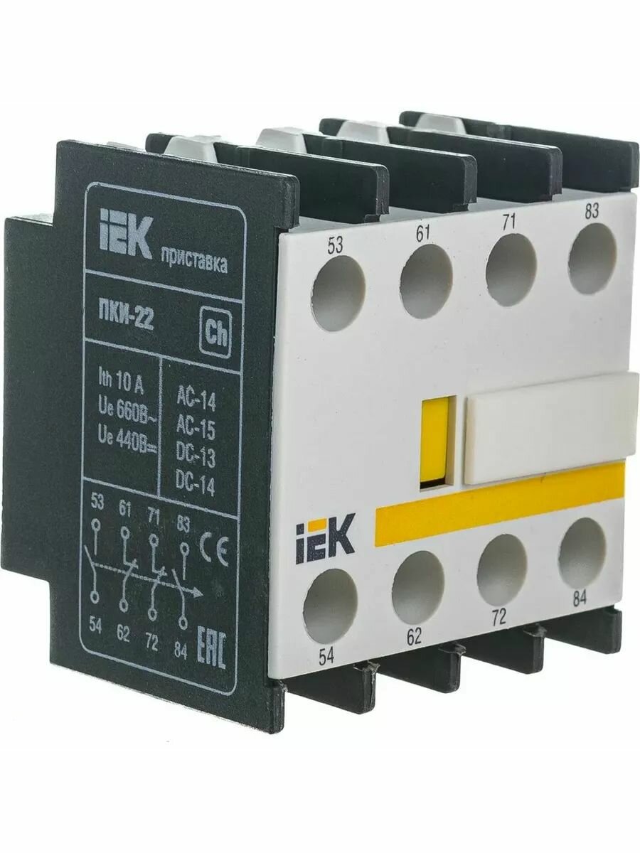 Приставка выдержки времени ПКИ код. KPK10-04 IEK