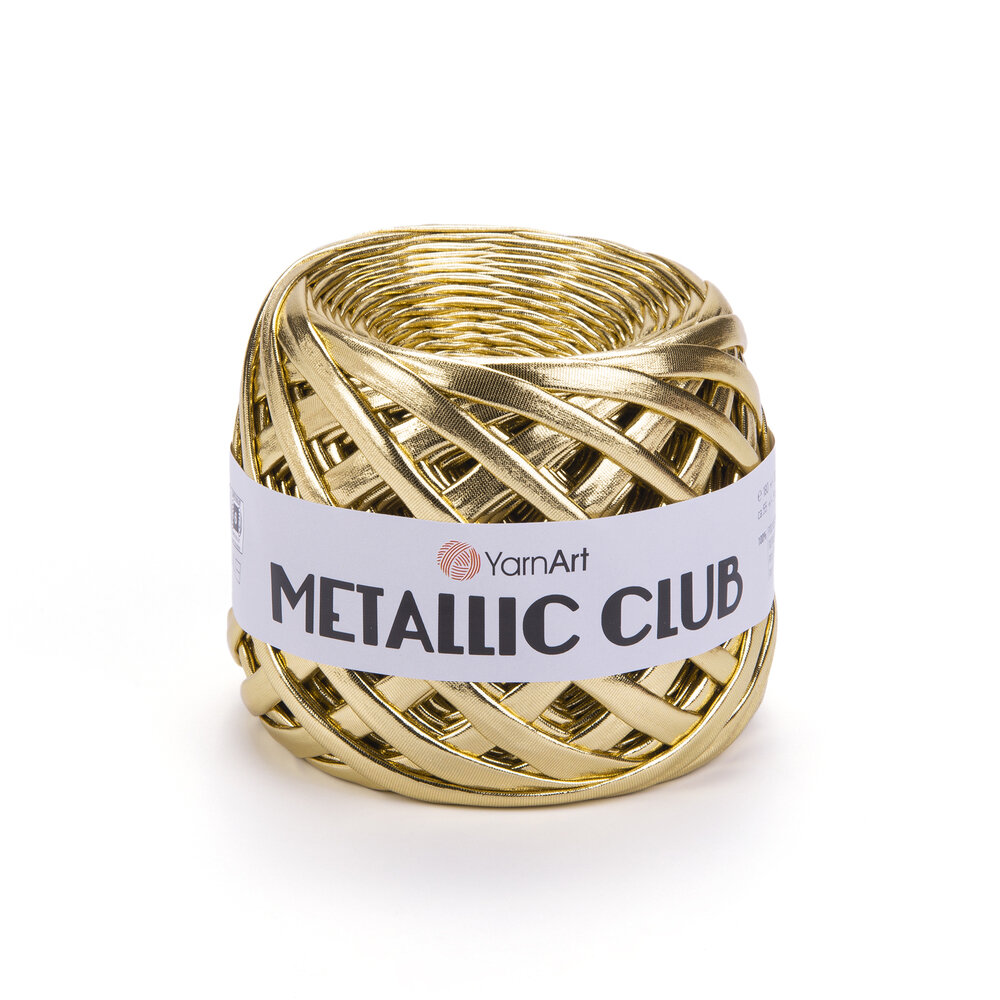 Пряжа для вязания YarnArt Metallic Club 8105 золотистый 180 гр/55 м 100% полиэстер