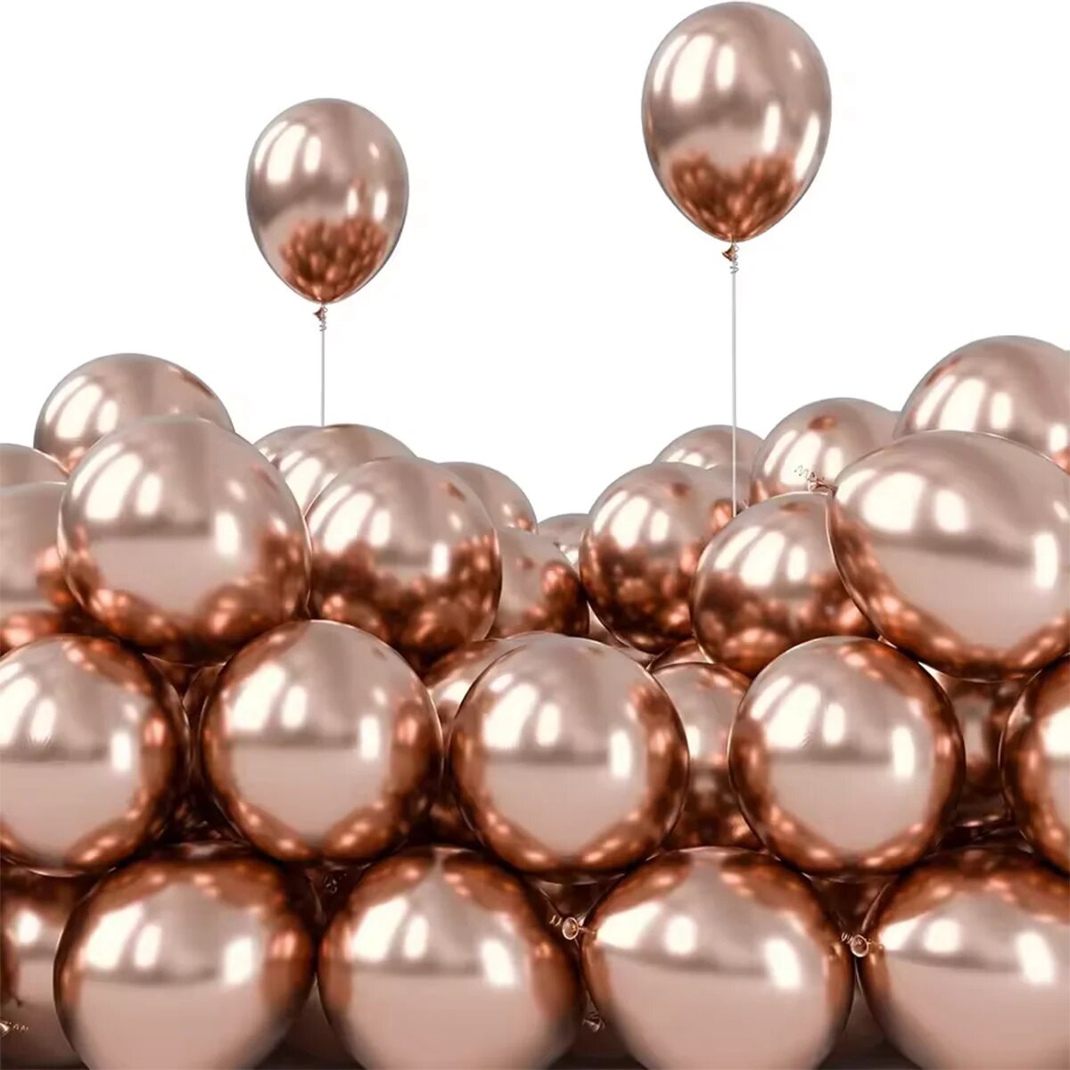 50 шт. шаров Rose Gold 5 дюймов