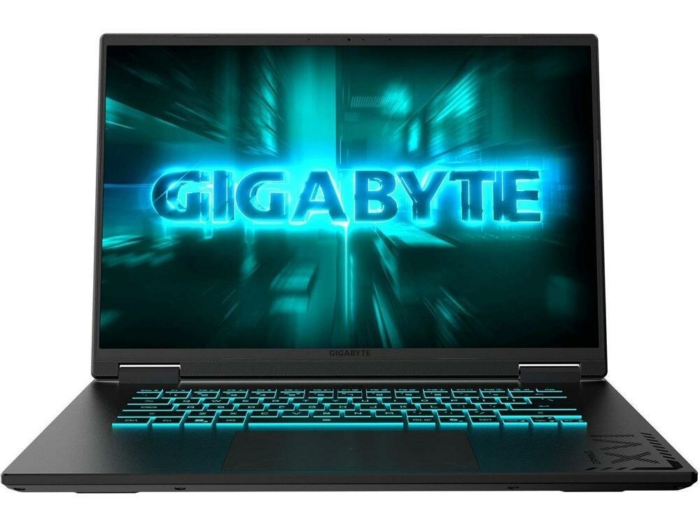 Ноутбук Gigabyte GAMING A16 GA6H Core i7 13620H 32Gb SSD1Tb NVIDIA GeForce RTX 5060 8Gb 16 IPS FHD+ (1920x1200) FreeDOS black WiFi BT Cam (CVHI3KZ864S