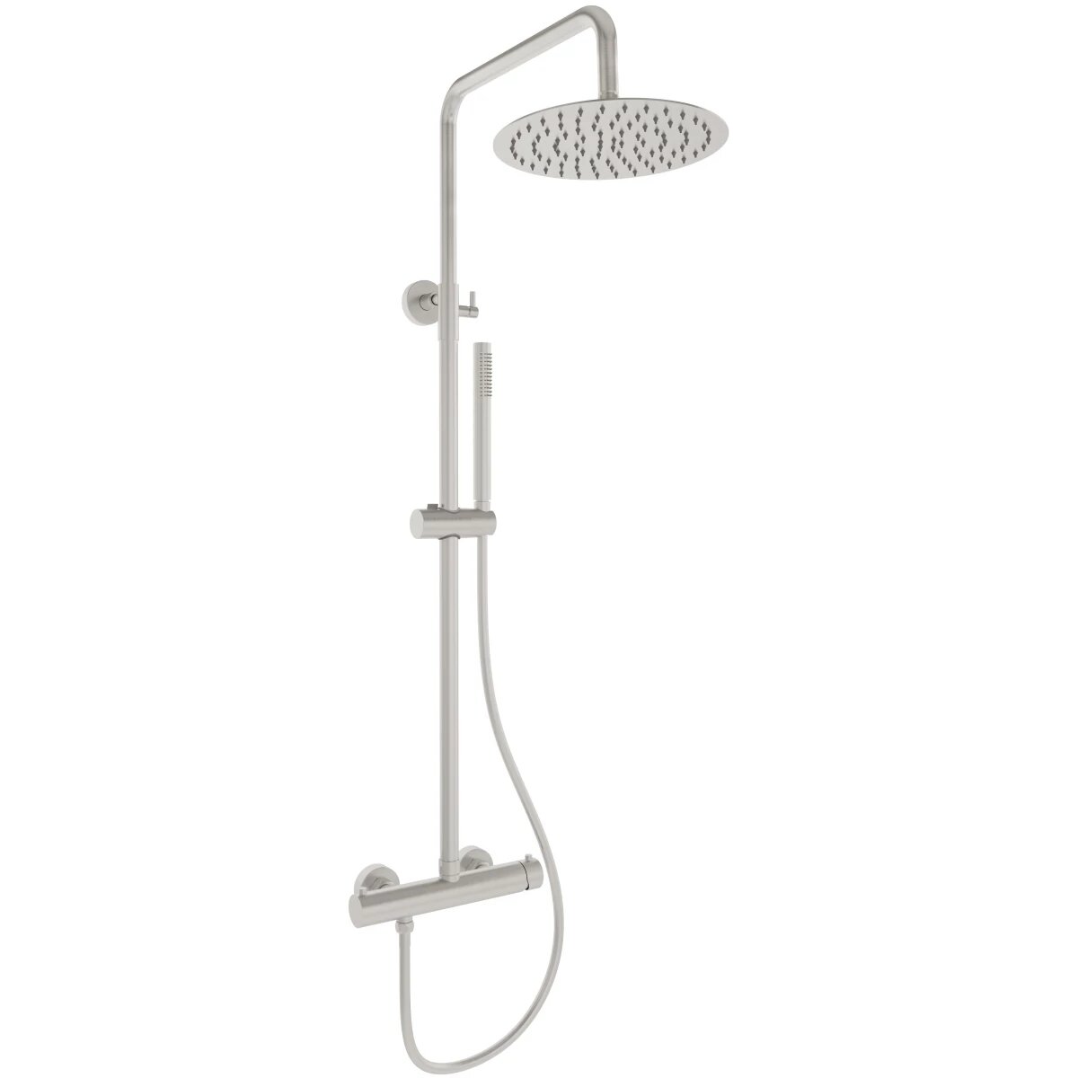 Душевая система Vincea City VSFS-4CT1BN 250 мм, со смесителем, сатин