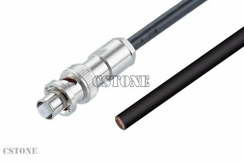 75 Ohm прямой отрезной вывод к 75 Ом SHV штекер кабель используя 75 Ом RG59 коаксиальный