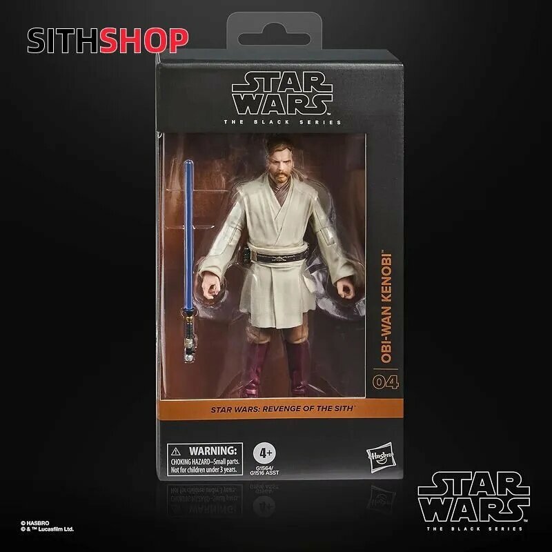Фигурка Hasbro Star Wars The Black Series Revenge of the Sith Obi-Wan Kenobi 6 Inch Action Figure