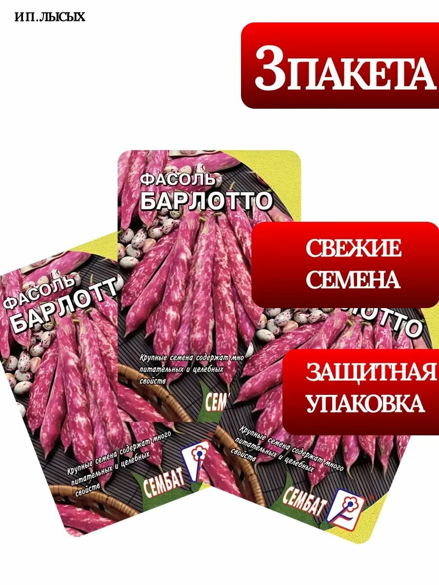 Семена Фасоль "Барлотто"
