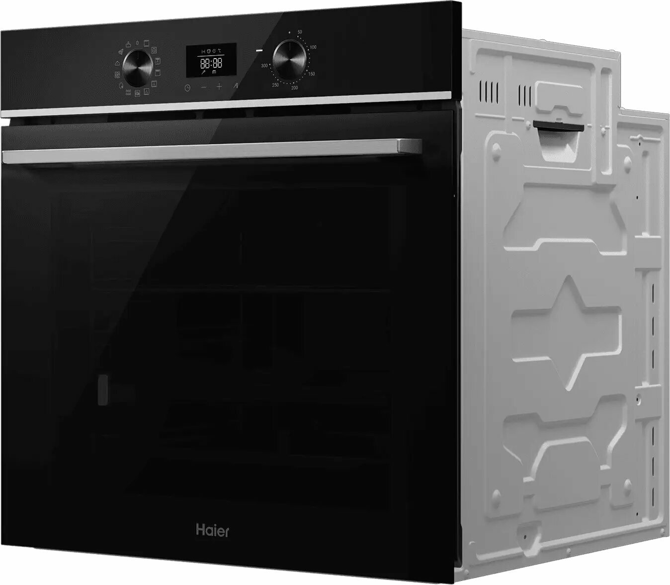 Духовой шкаф Haier HOQ-K3QNP6BX, электрический, гриль, 78 литров — фото 1