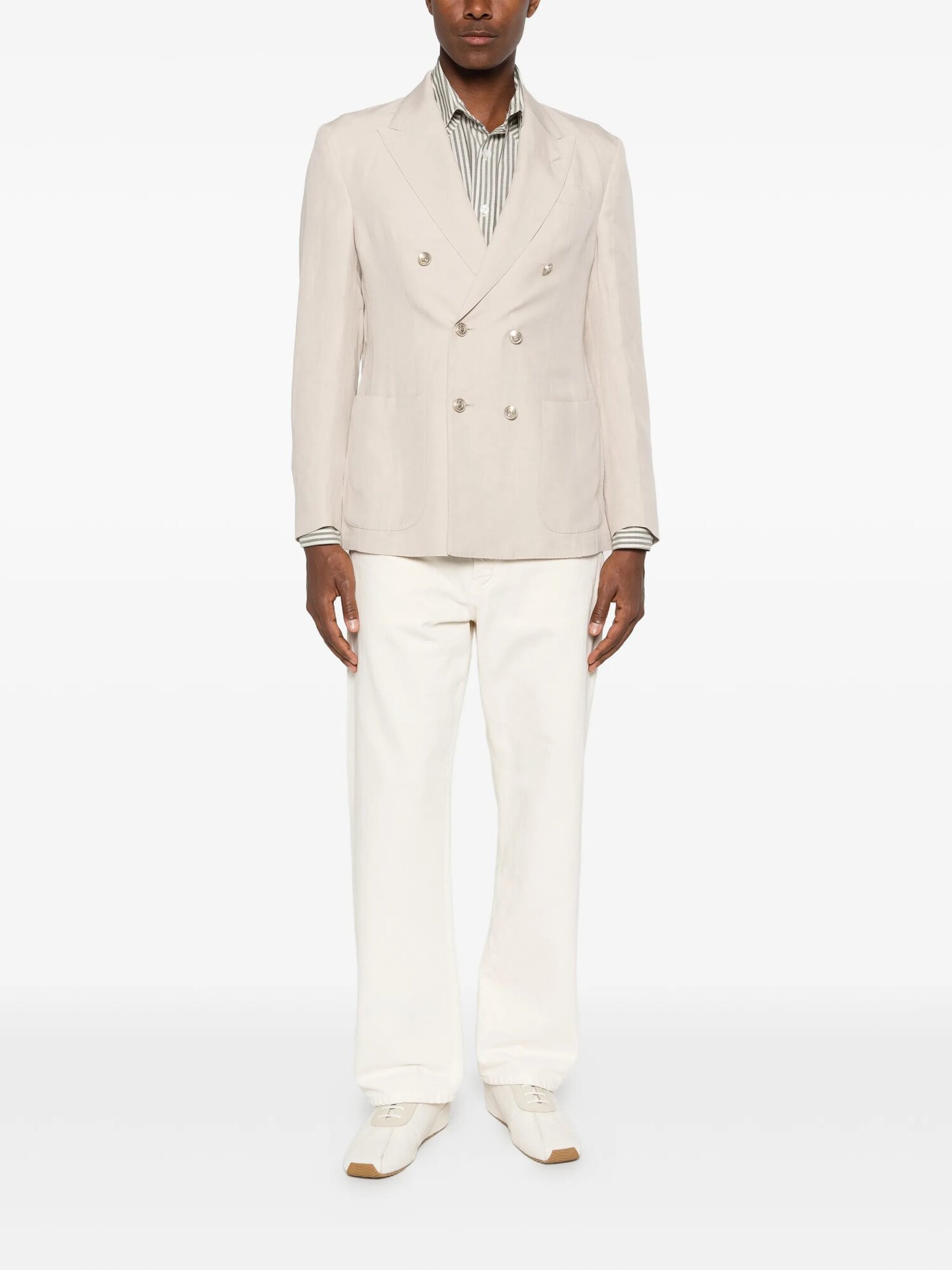 Куртка Eleventy Double-breasted jacket, размер 50, разноцветный — фото 1