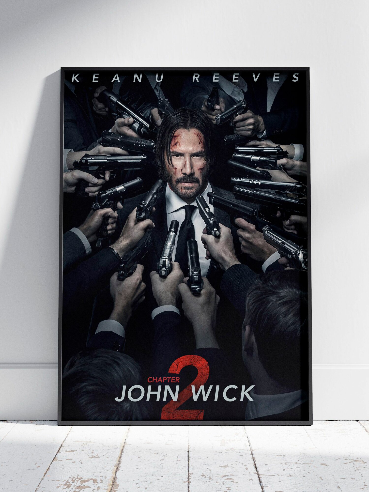 Плакат на стену для интерьера Киану Ривз (Keanu Reeves 17) - Постер по актеру фильма, кино, сериала формата A4 (21x30 см)