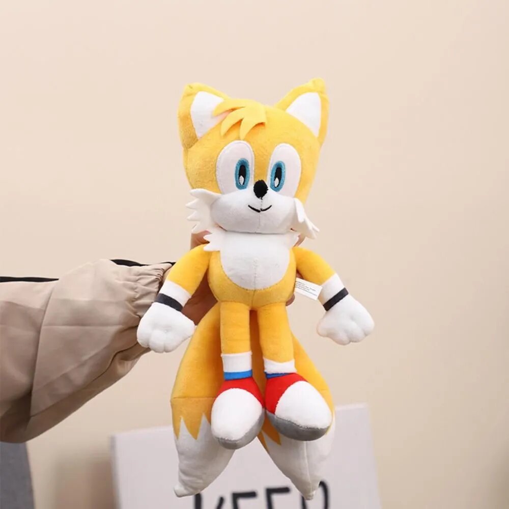 Мягкая игрушка , Игрушка анти стресс Майлз (Тейлз) Пауэр (Miles Tails Power) из серии Соник, Соник подарки мальчикам, подарки девочкам