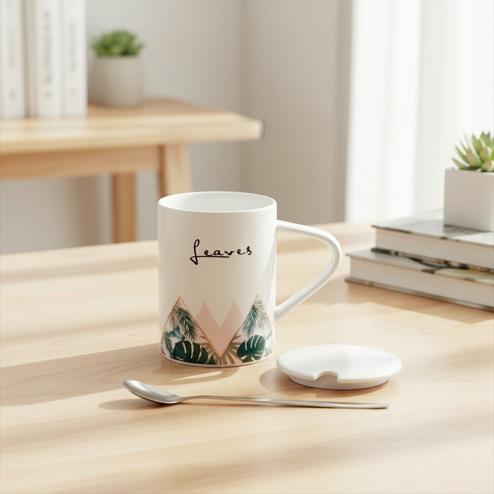 Кружка Листья MUG-282/1 Art East Россия Керамика
