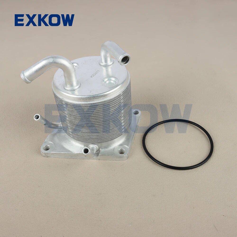 Масляный радиатор A/T в сборе для NISSAN QASHQAI X-TRAIL J10E 6AT 4WD 6AT M9T 4WD J10E 2007-2010 21606-1XK0B 59240340 21606-1XF0A 59240340