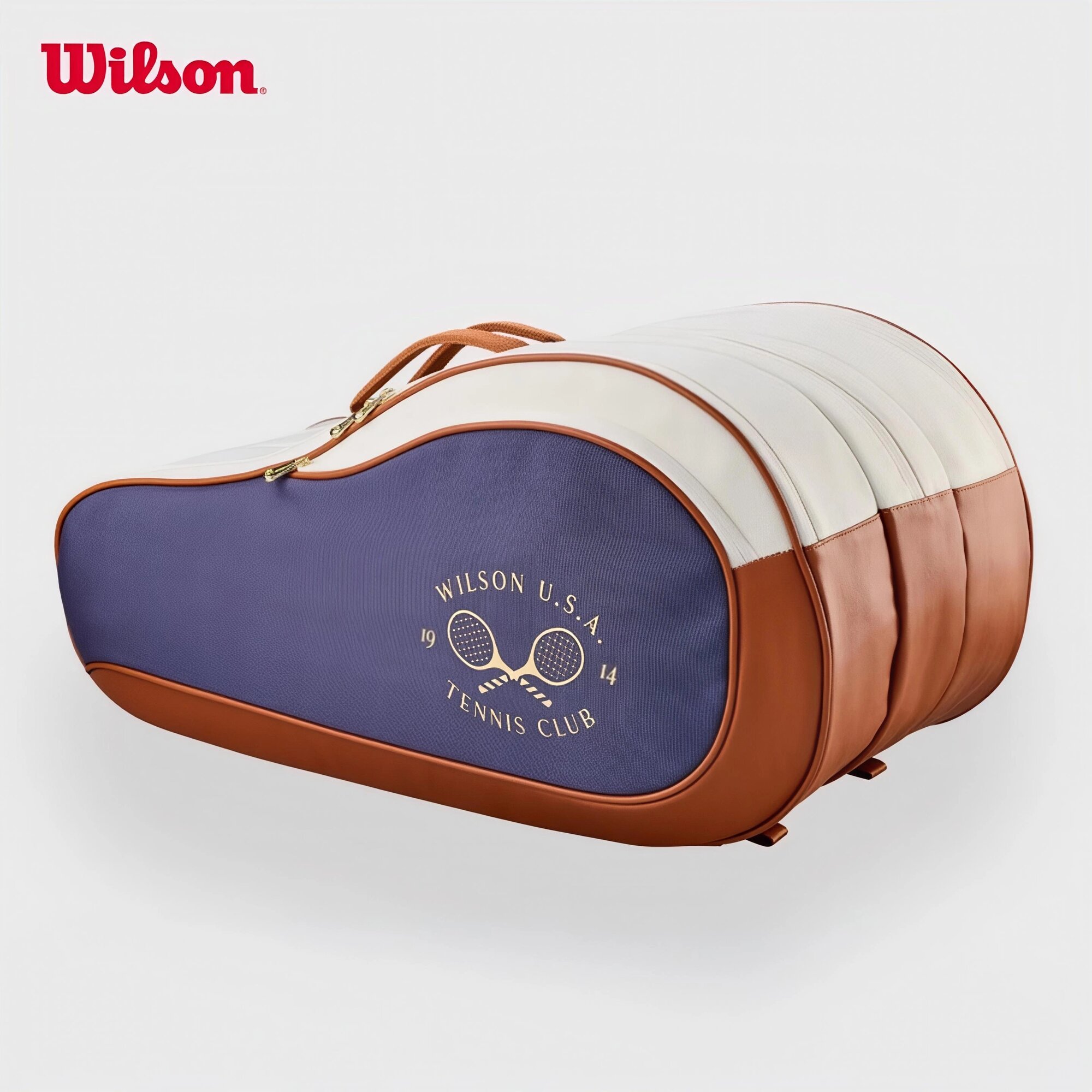 Новинка 2026 Сумка HERITAGE V2 12PK RACKET BAG на 12 теннисных ракеток, ретро, с отделением для обуви