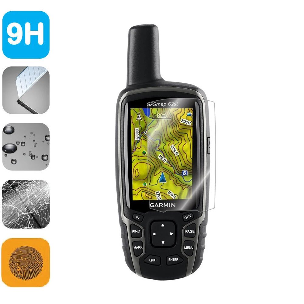 Защитное стекло 9H для Garmin GPSMAP 62S 62SC 62ST 62STC 64 64S 64SX 64ST 65S 65SR Astro 320 430 900 Alpha 50