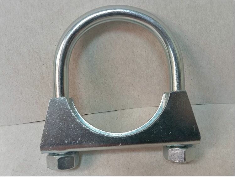 Хомут для глушителя арт. Хомут стремяночный (U-хомут) d44,5мм крепления глушителя для автомобилей ВАЗ