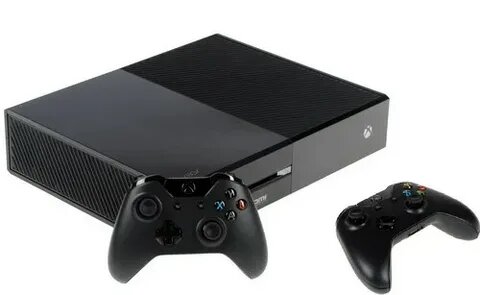 Игровая приставка Microsoft Xbox One, 500GB, черный, с геймпадом Б/у Уценка