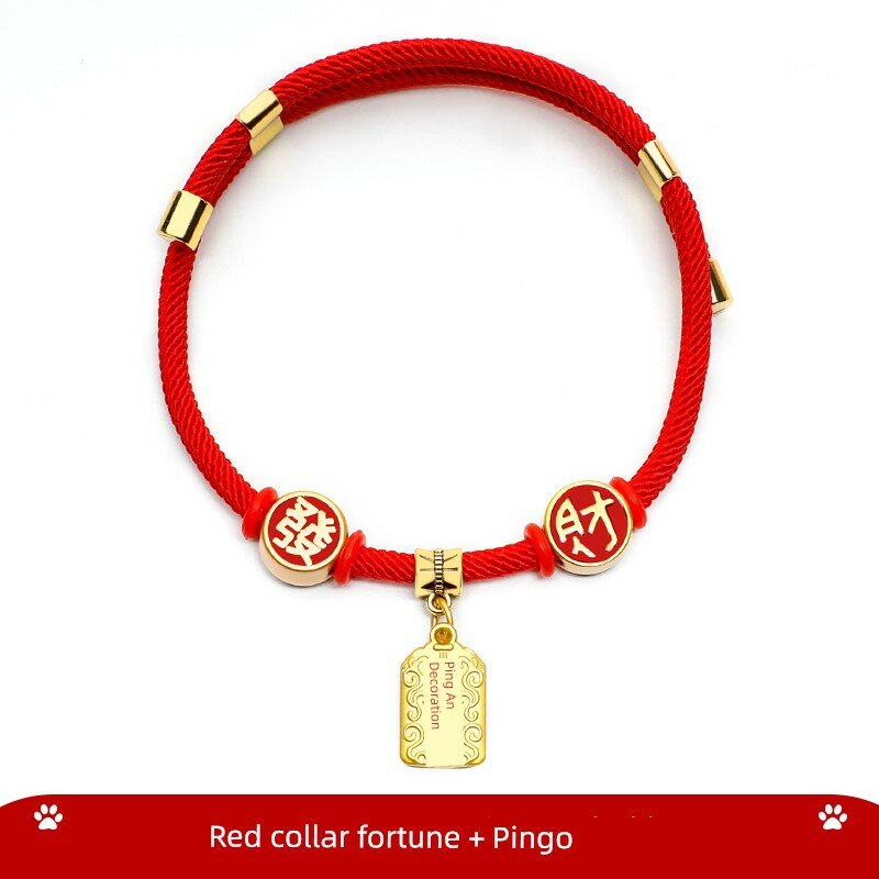 Модные ошейники для кошек и собак, ошейники-колье с колокольчиком, милые ошейники для щенков и котят. Красный ошейник