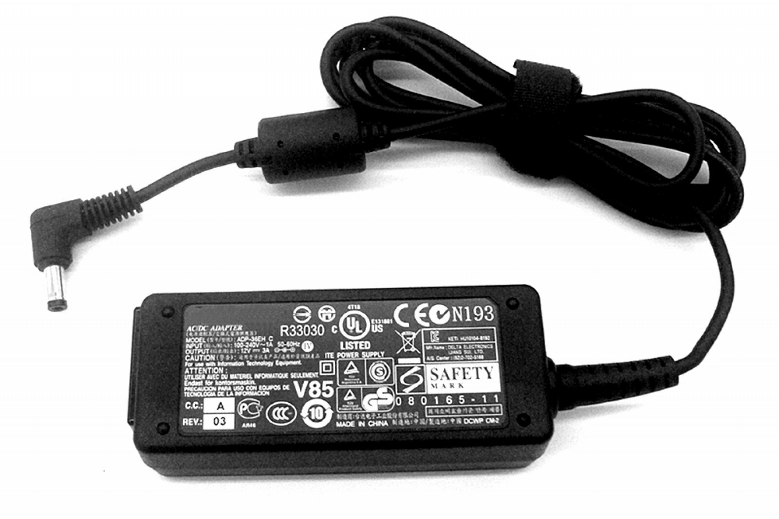 Зарядное устройство MyPads для ноутбуков ASUS Eee PC с выходом 12V 3A и разъемом 4.8х1.7 мм