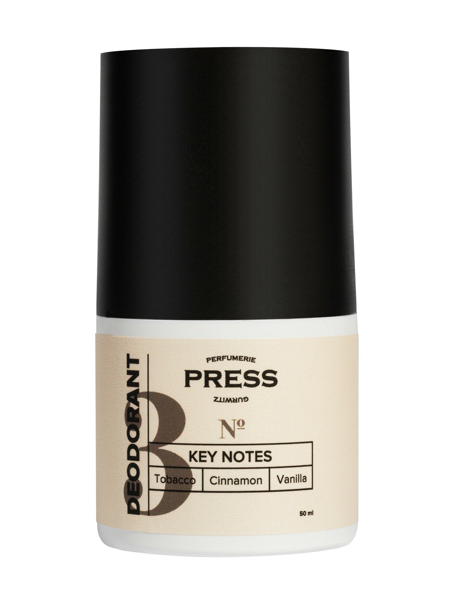 Дезодорант Press Gurwitz Perfumerie №3, парфюмированный, шариковый, унисекс