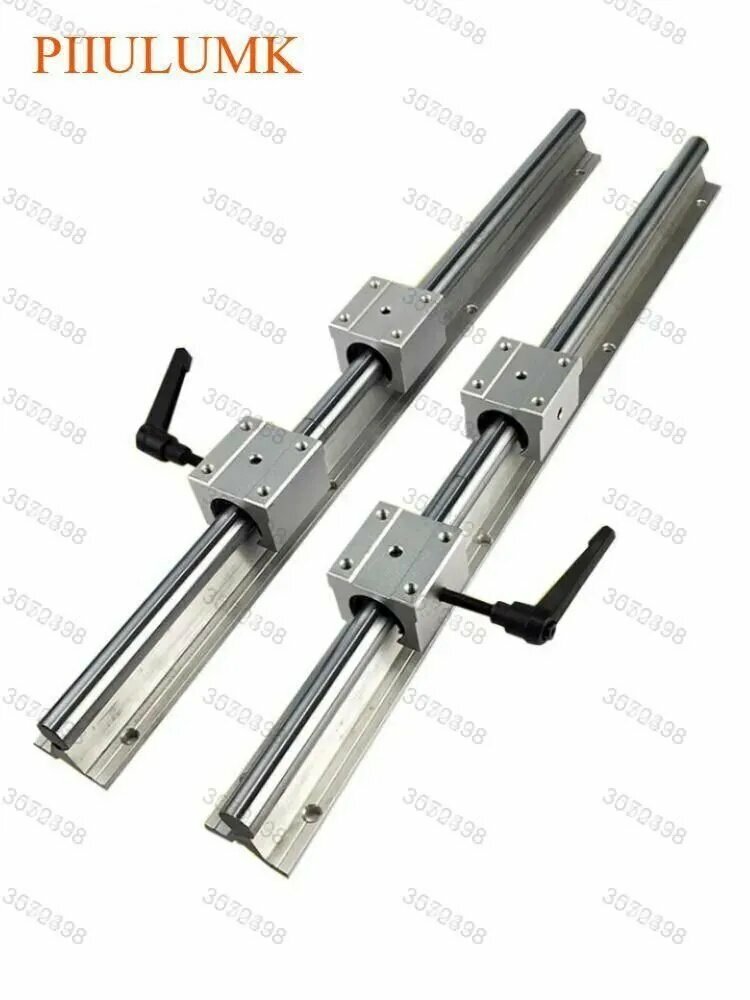 Спецификация линейной направляющей SBR 20*800,2 Направляющая,4 Подшипник,2 Блокировка ручки