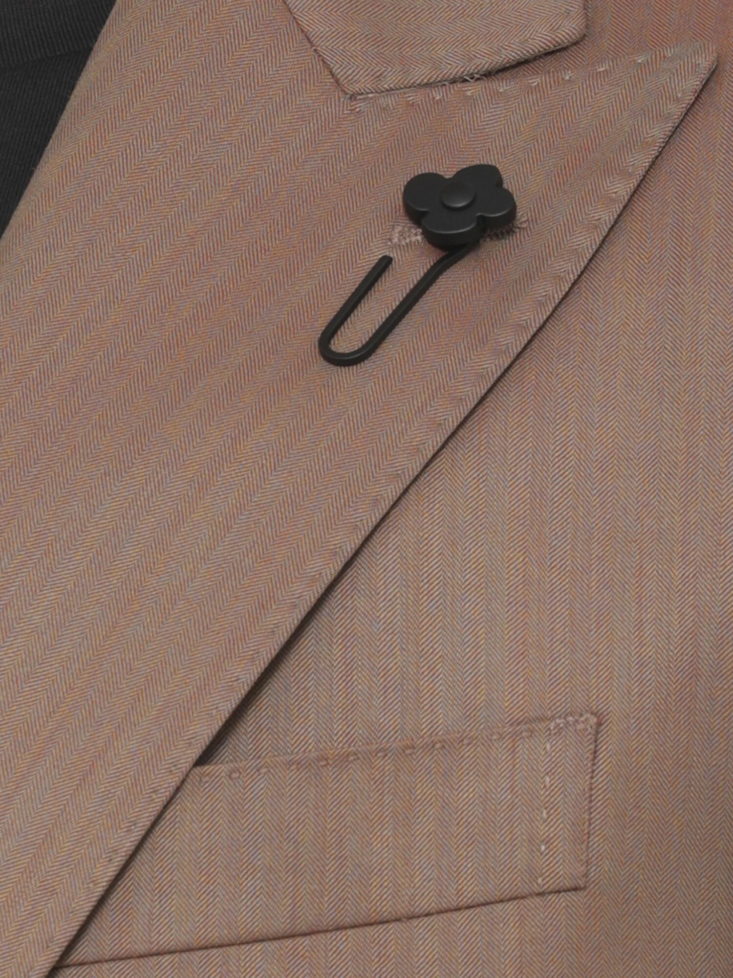 Комбинезон Lardini Herringbone wool suit, размер 50, разноцветный — фото 1