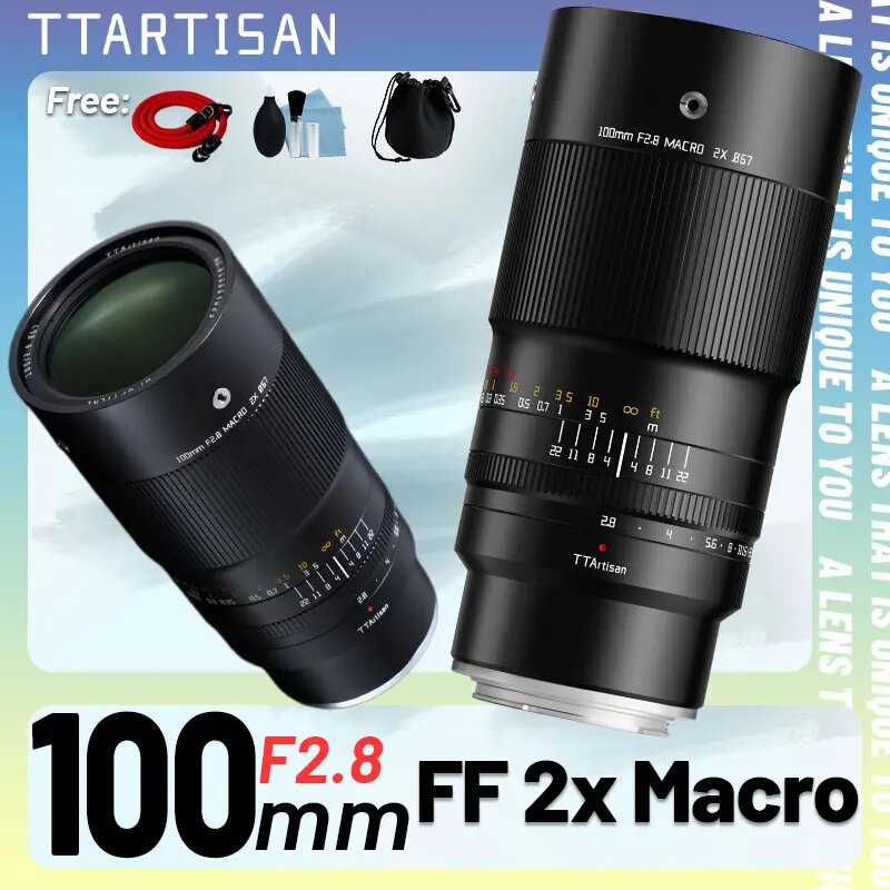 TTArtisan 100mm F2.8 2X Macro, Canon EF