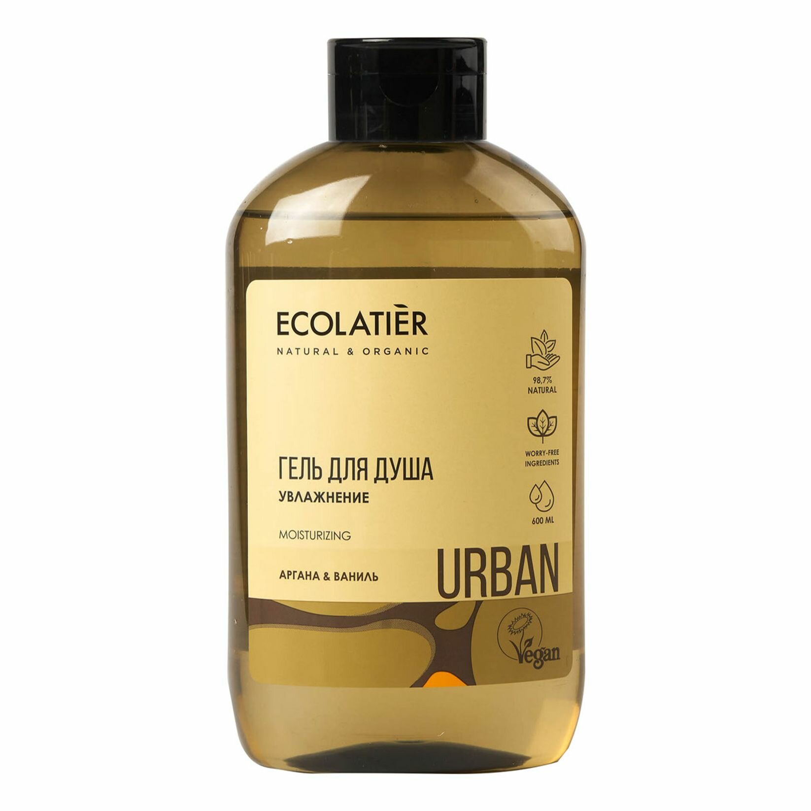 Гель для душа Ecolatier Urban Увлажнение Аргана и ваниль 60